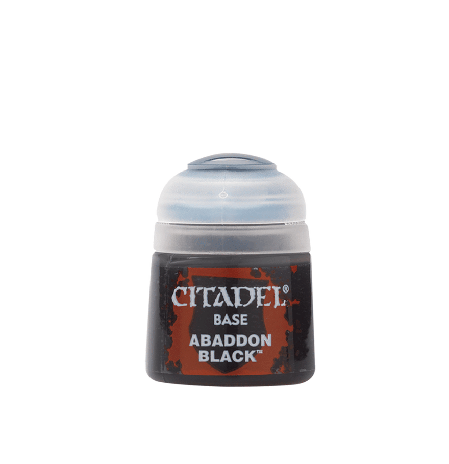 Abaddon Black - Base Colour Acrylic Paint Games Workshop | Maelstrom Games